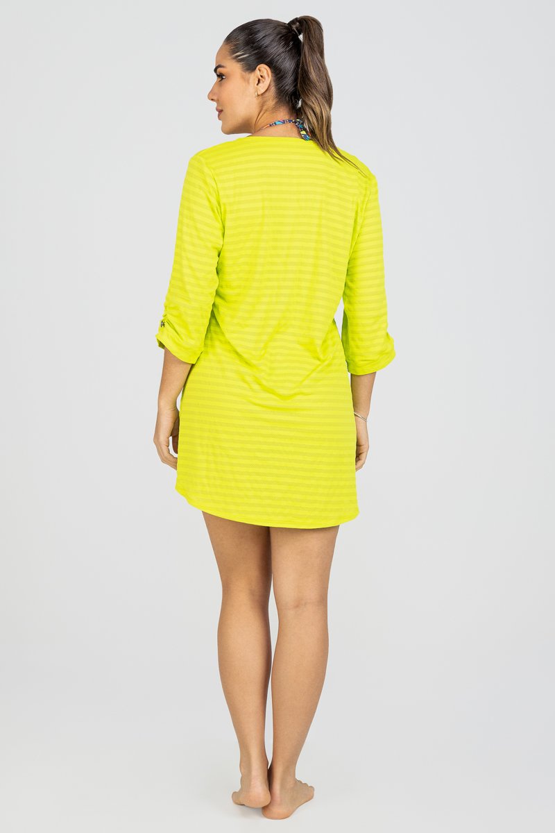 Saída De Praia Solar Neon